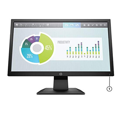 hp p204v 20-inch hdmi led backlight monitor (black)