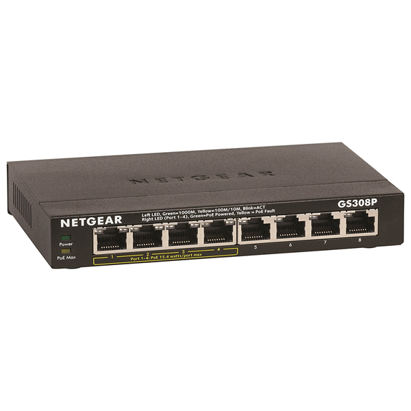 Wholesale NETGEAR 8-Port Gigabit Ethernet Network Switch (GS308) with ...