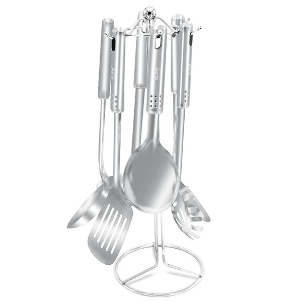 Wholesale iLife 7 PCS Stainless Steel Cooking Utensil Set Utility ...
