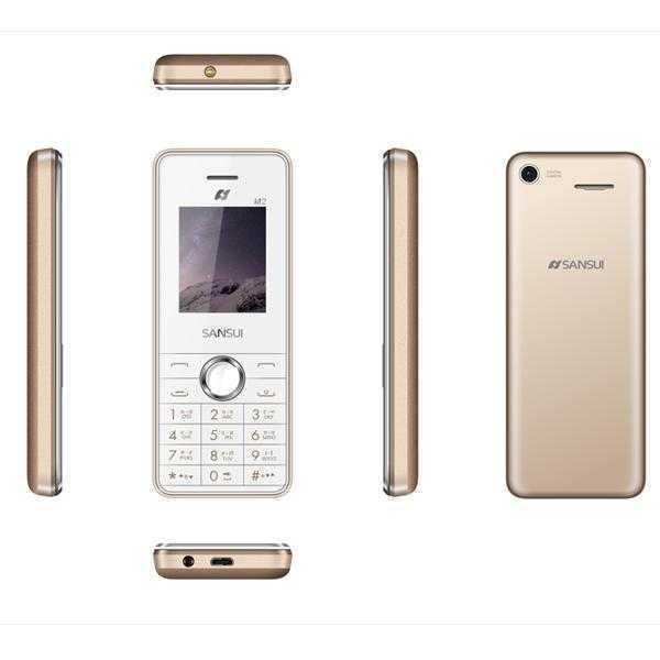 Wholesale Sansui Z12 M2 White Gold Mobile Phone with best liquidation ...